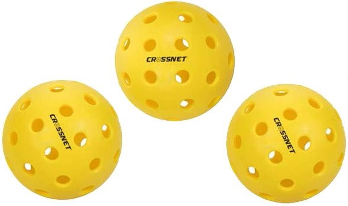 Crossnet - Pickleball ballen - Set van 3 MDsport