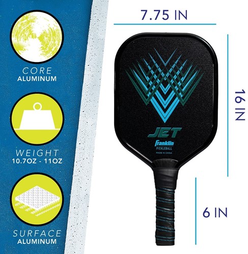 Franklin - Jet Aluminium Pickleball Paddle MDsport