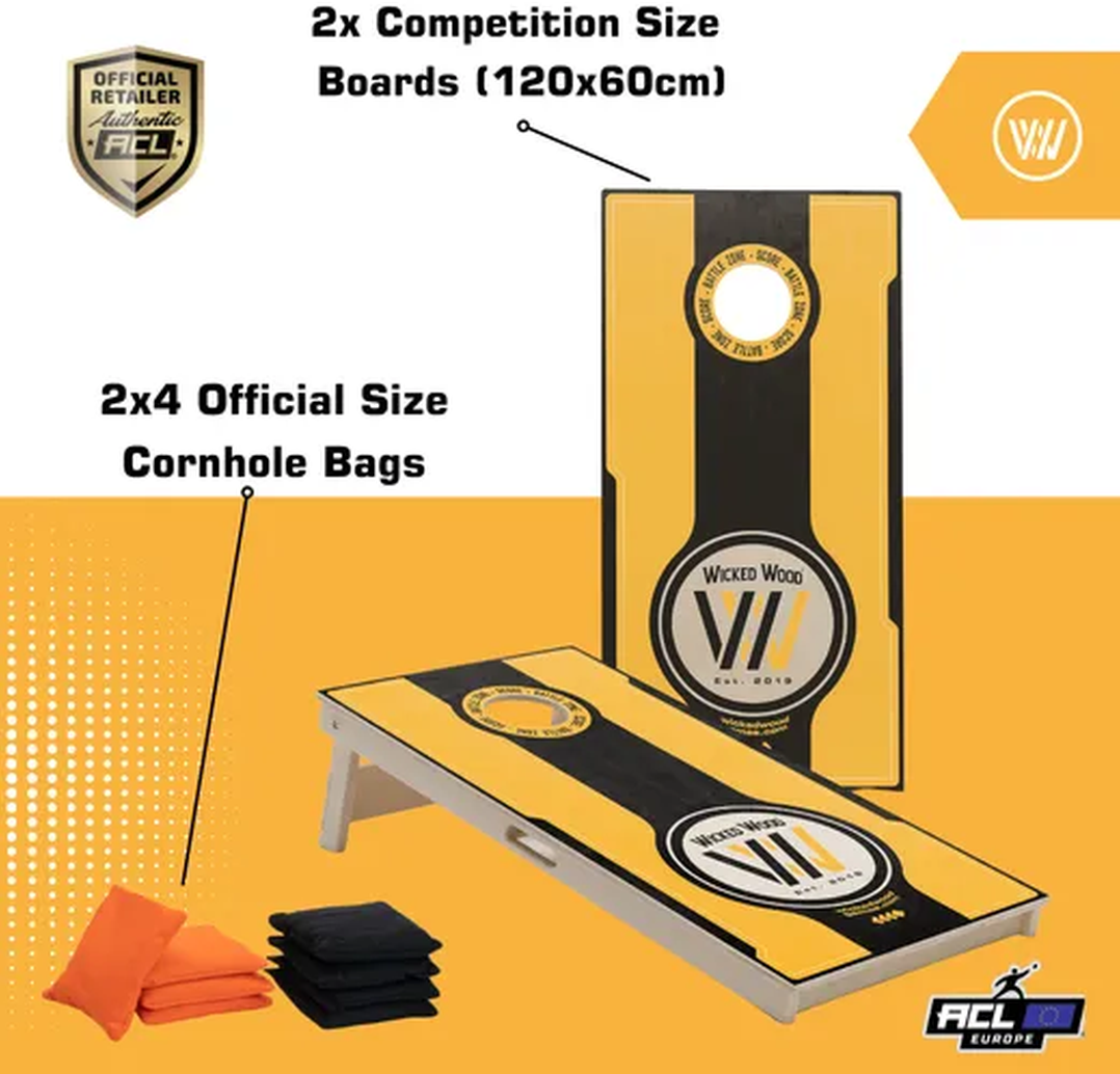 BATTLE ZONE - Cornhole Set - 2 Boards - Goedgekeurd door de American ...
