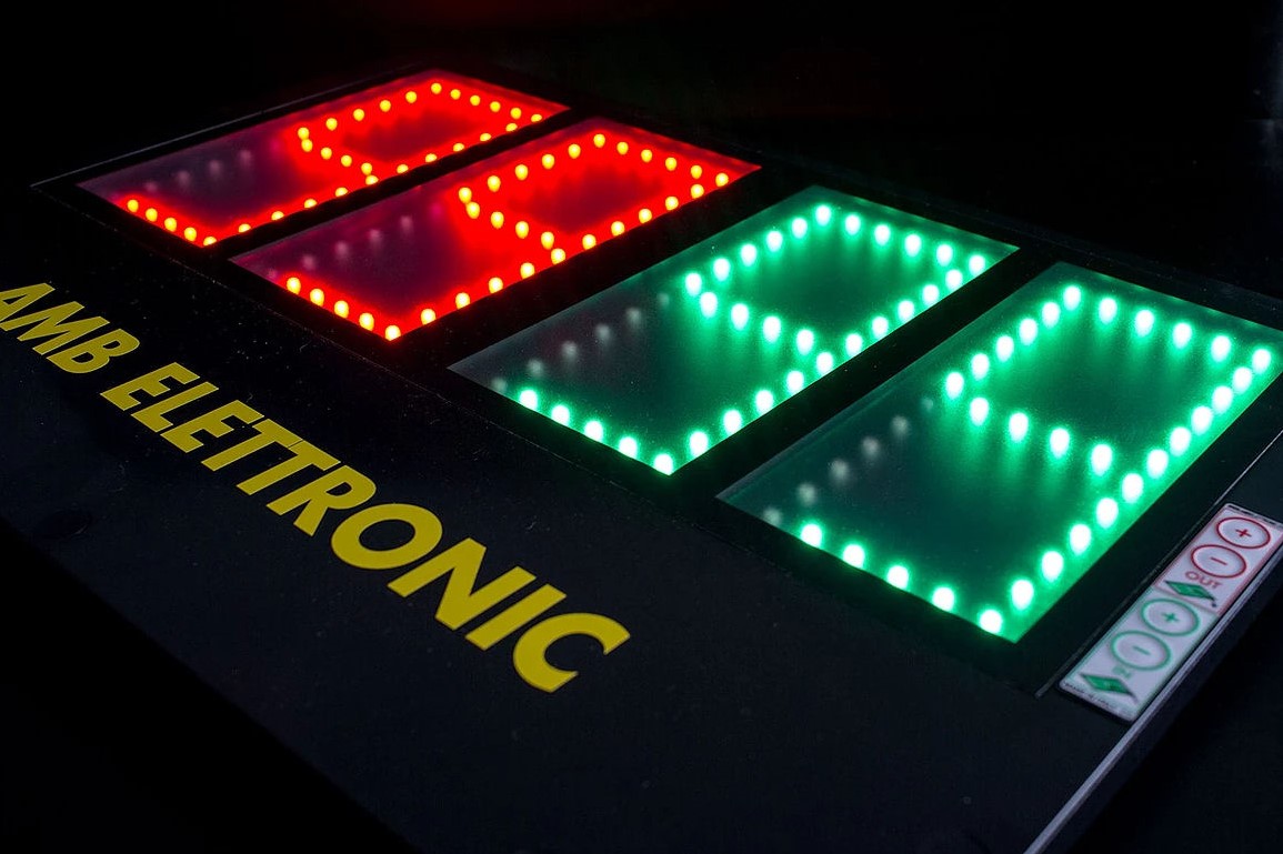 Elektronisch dubbelzijdig wisselbord Small MDsport