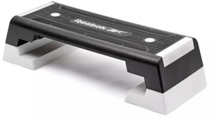 Reebok step - Zwart wit MDsport